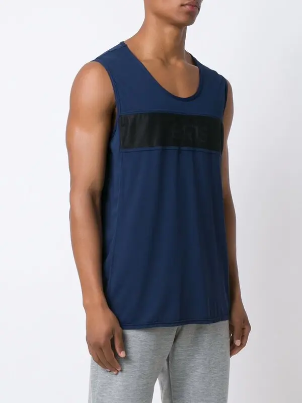 AMIR SLAMA X Erasmo Logo Tank T-shirt
