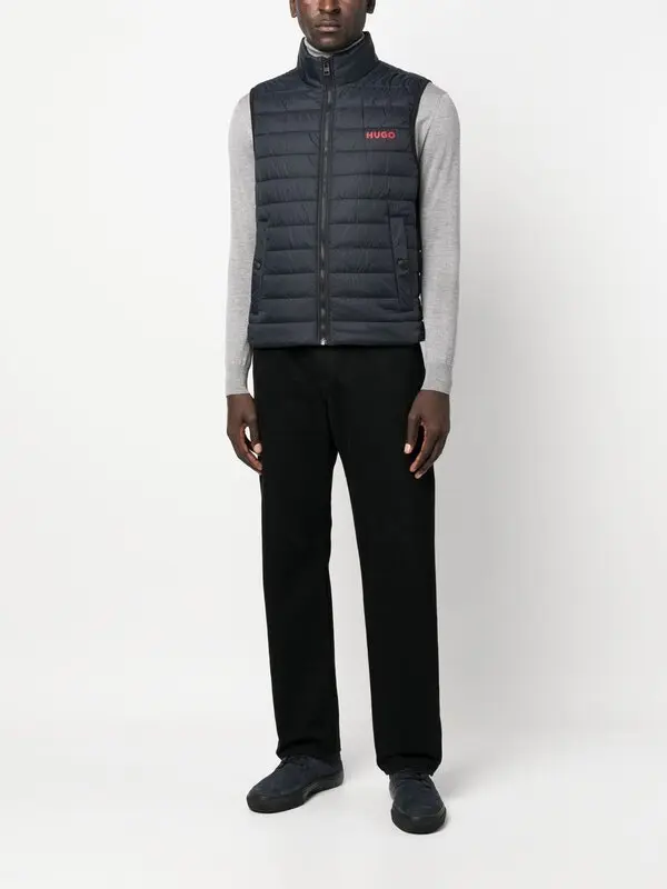 Hugo Logo-printed Padded Gilet