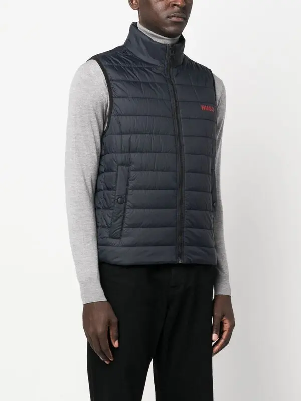 Hugo Logo-printed Padded Gilet