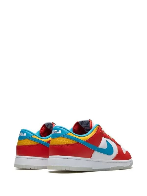 Nike X Lebron James Dunk Low Sneakers - Red
