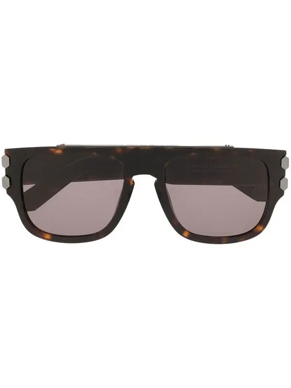 Philipp Plein Tortoiseshell Sunglasses - Brown