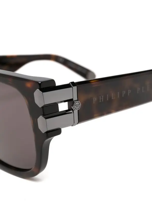 Philipp Plein Tortoiseshell Sunglasses