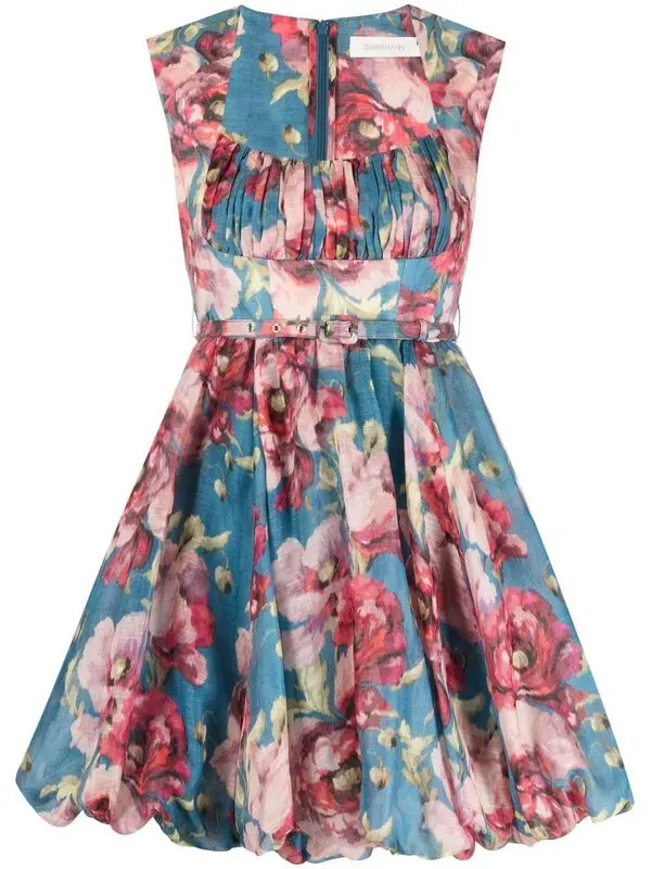 Zimmermann Floral-print Minidress