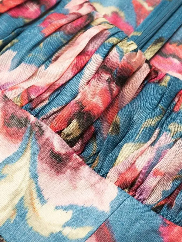 Zimmermann Floral-print Minidress