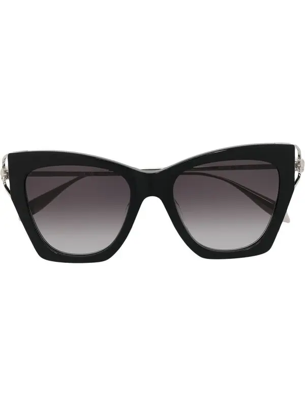 Alexander McQueen Cat-eye Sunglasses - Black