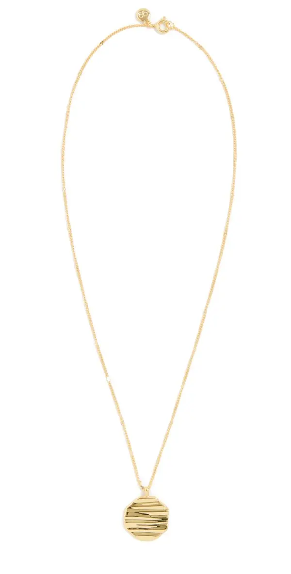 Gorjana Sunset Pendant Necklace - Gold