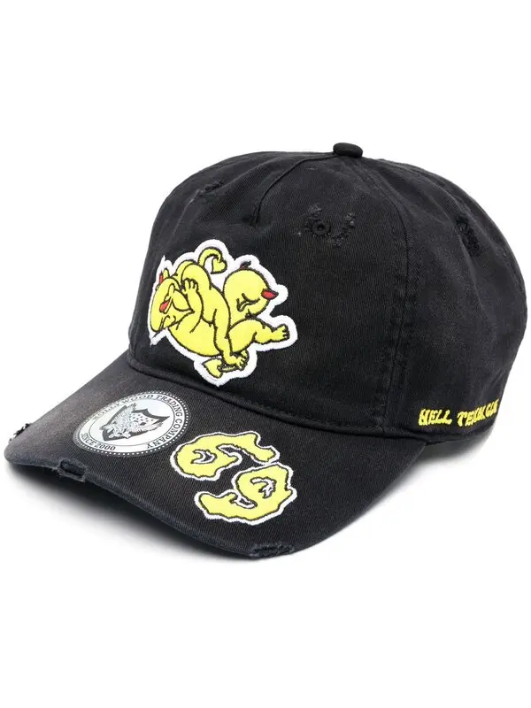 HTC LOS ANGELES Cotton Cap With Patch Detail