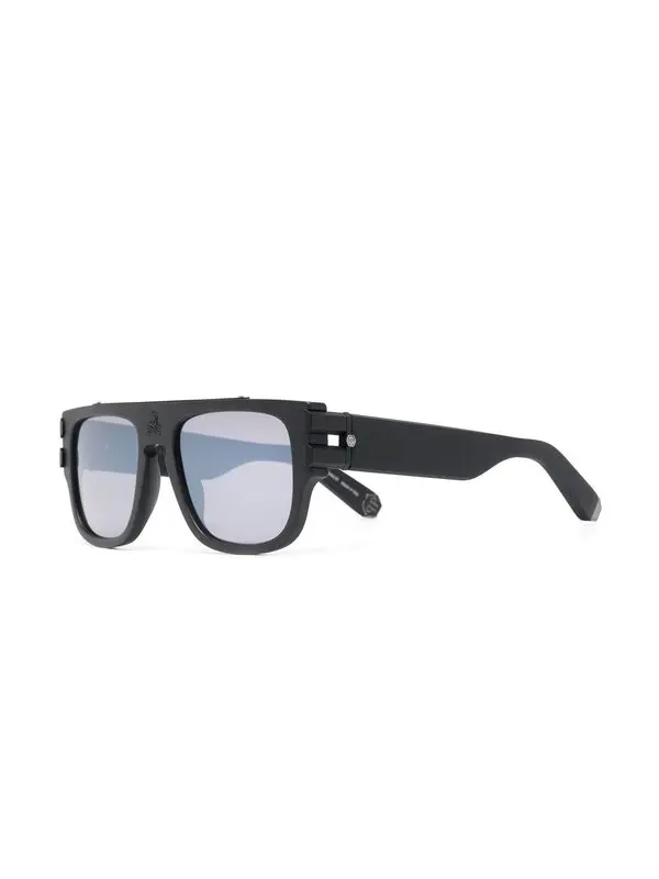 Philipp Plein Flat-brim Square Sunglasses
