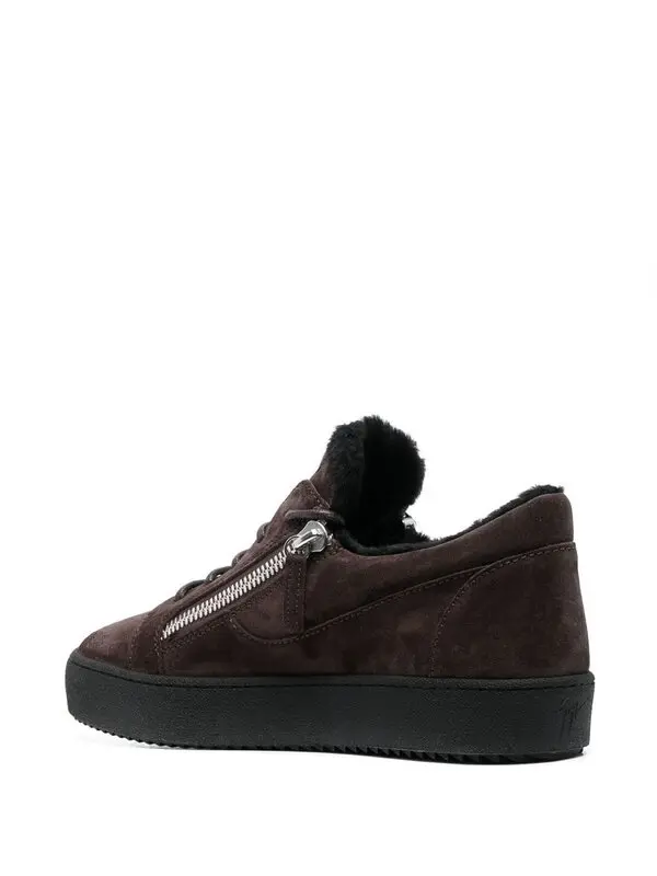 GIUSEPPE ZANOTTI May Lond Low-top Sneakers - Brown