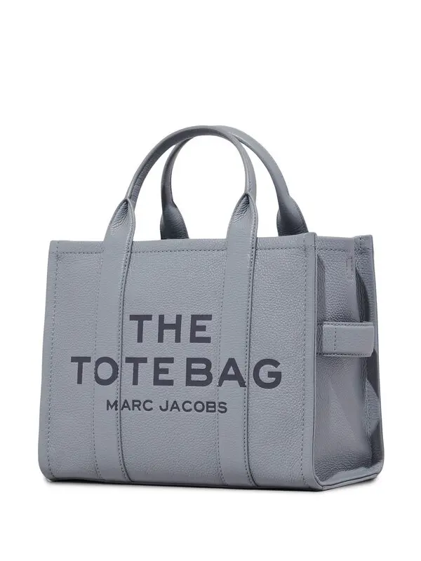 Marc Jacobs Medium Leather Tote Bag - Grey