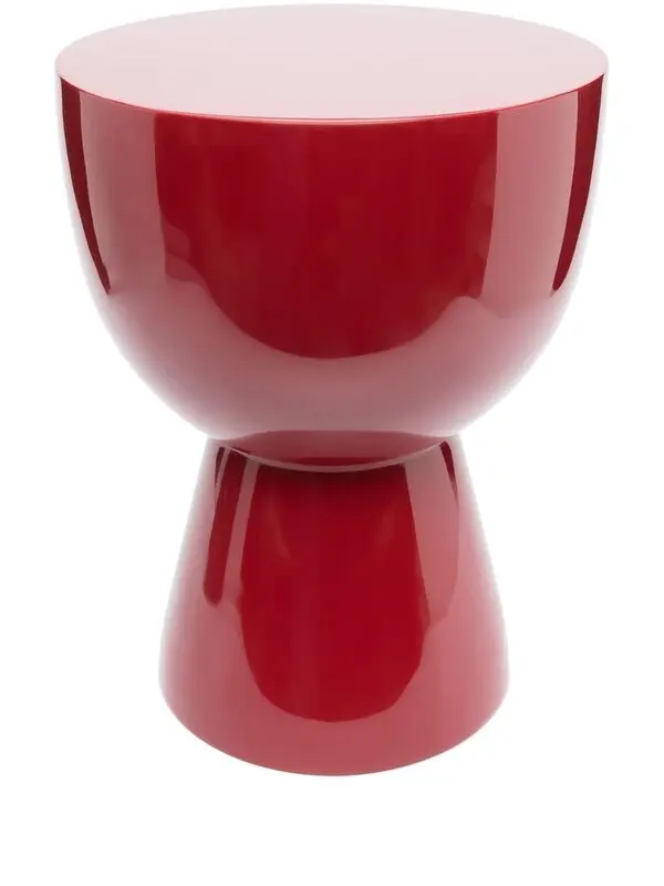 POLSPOTTEN Tip Tap Stool - Red