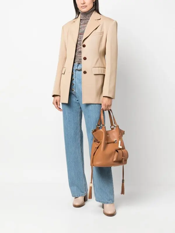 LANCEL Premier Flirt Bucket Bag - Brown