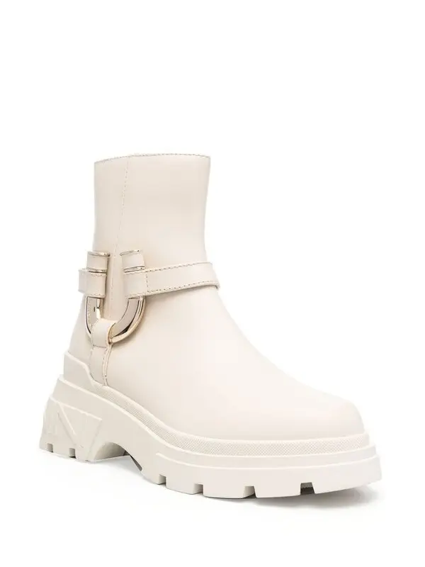 BALDININI Chunky Sole Ankle Boots