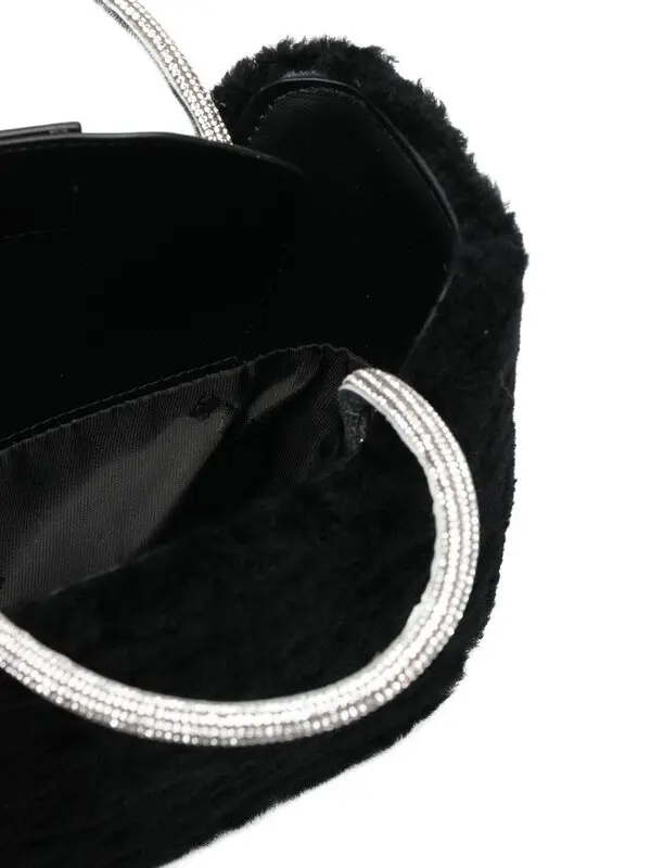 LE SILLA Micro Ivy Shearling Bag