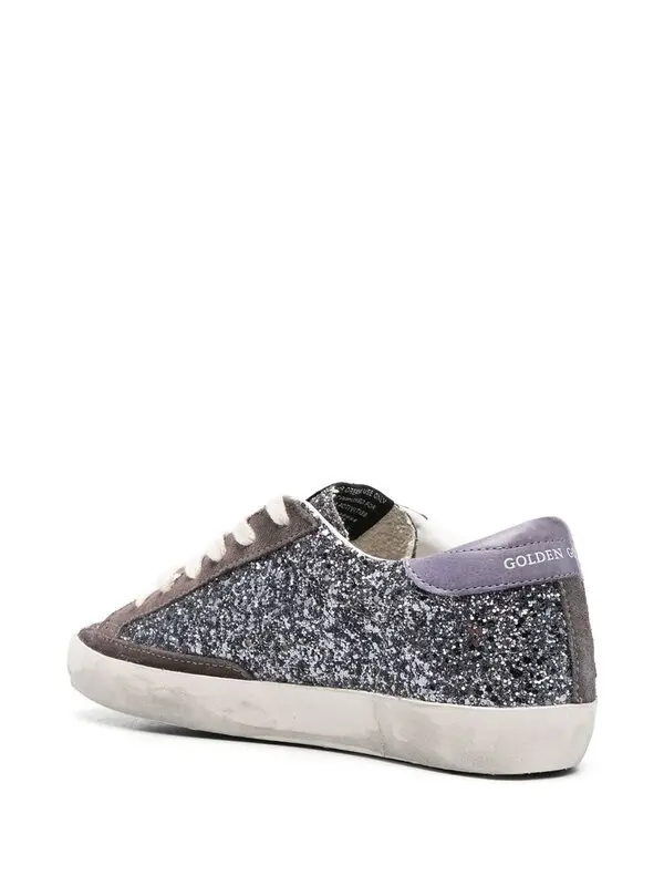 GOLDEN GOOSE Super-star Glitter Sneakers