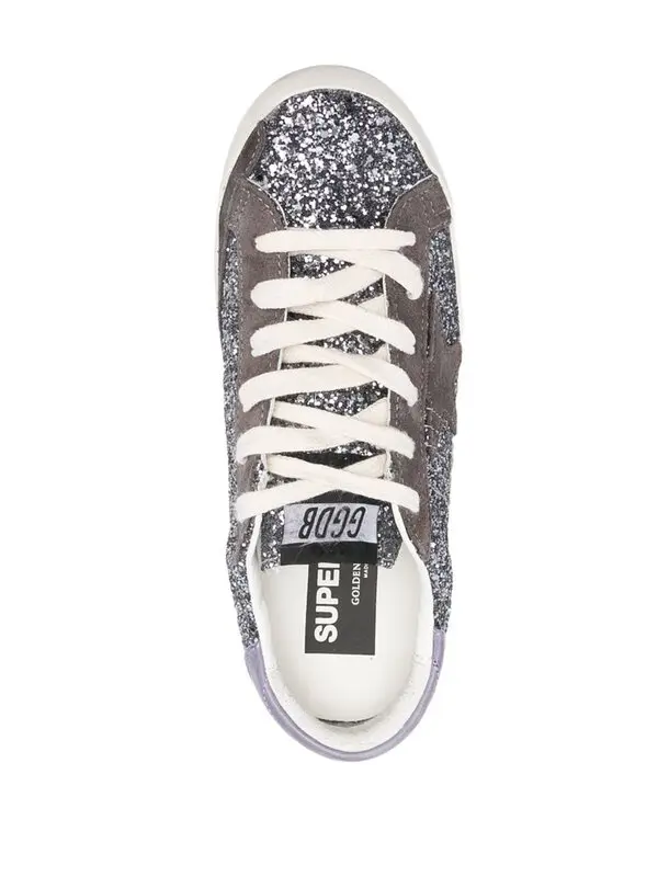 GOLDEN GOOSE Super-star Glitter Sneakers