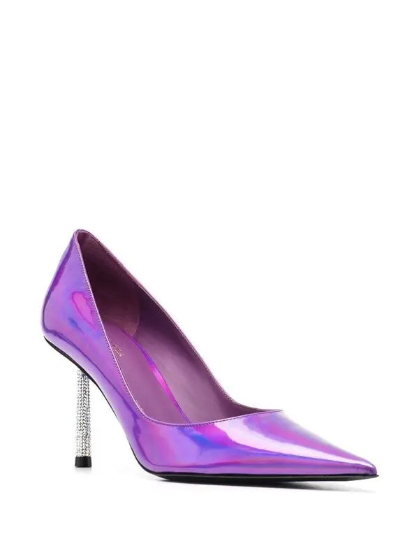 LE SILLA Bella 90mm Iridescent Pumps