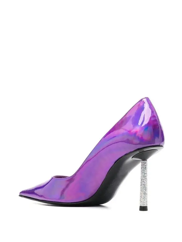 LE SILLA Bella 90mm Iridescent Pumps