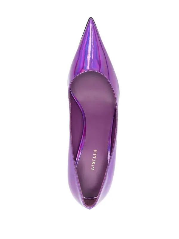 LE SILLA Bella 90mm Iridescent Pumps