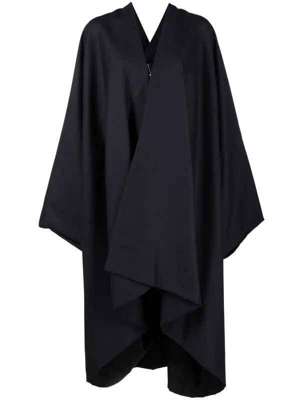 MAISON MARGIELA Mohair-blend Blanket Coat - Blue