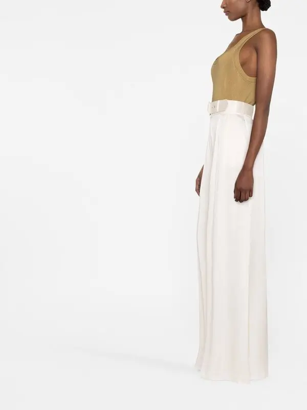 Zimmermann Belted Wide-leg Trousers