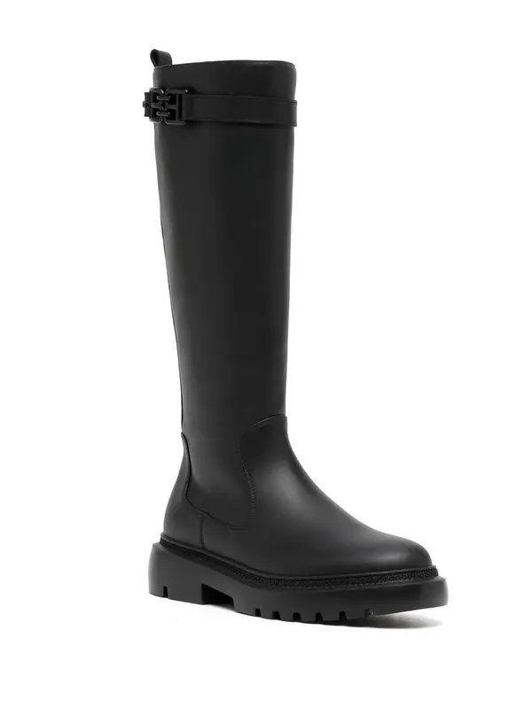 Bally Gaila Leather Knee-high Boots