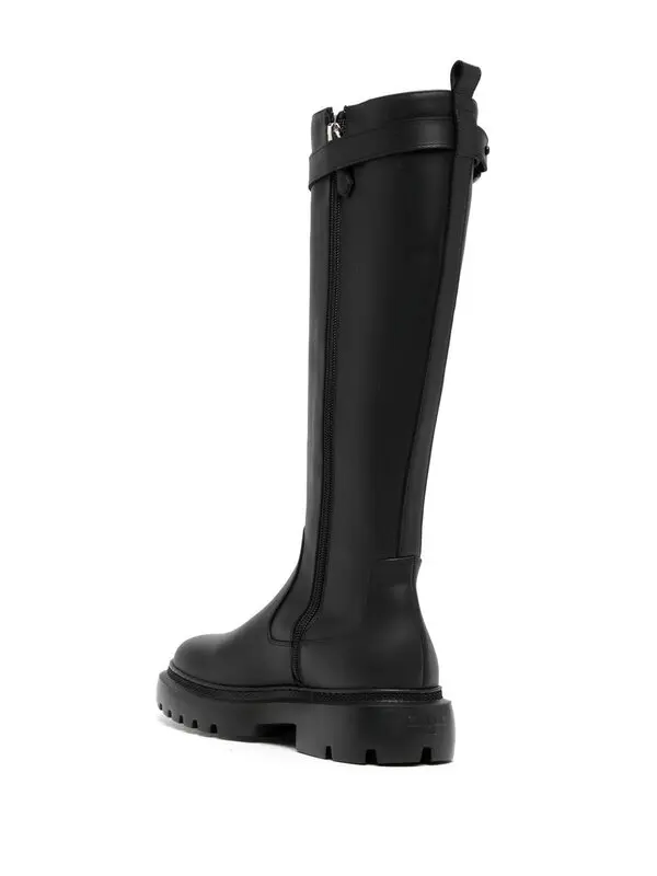 Bally Gaila Leather Knee-high Boots