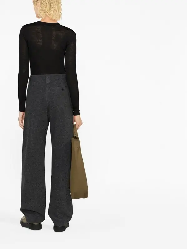 JIL SANDER Logo-print Long-sleeve T-shirt