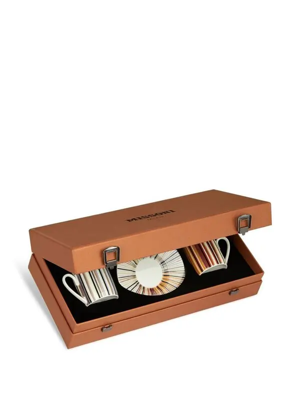 Missoni Stripes Jenkins Coffee Set - White