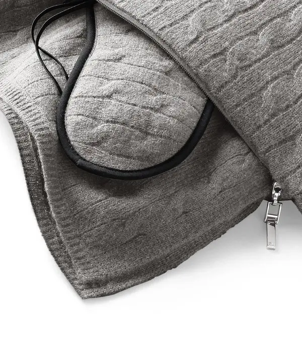 Ralph Lauren Cashmere Cable-knit Travel Set