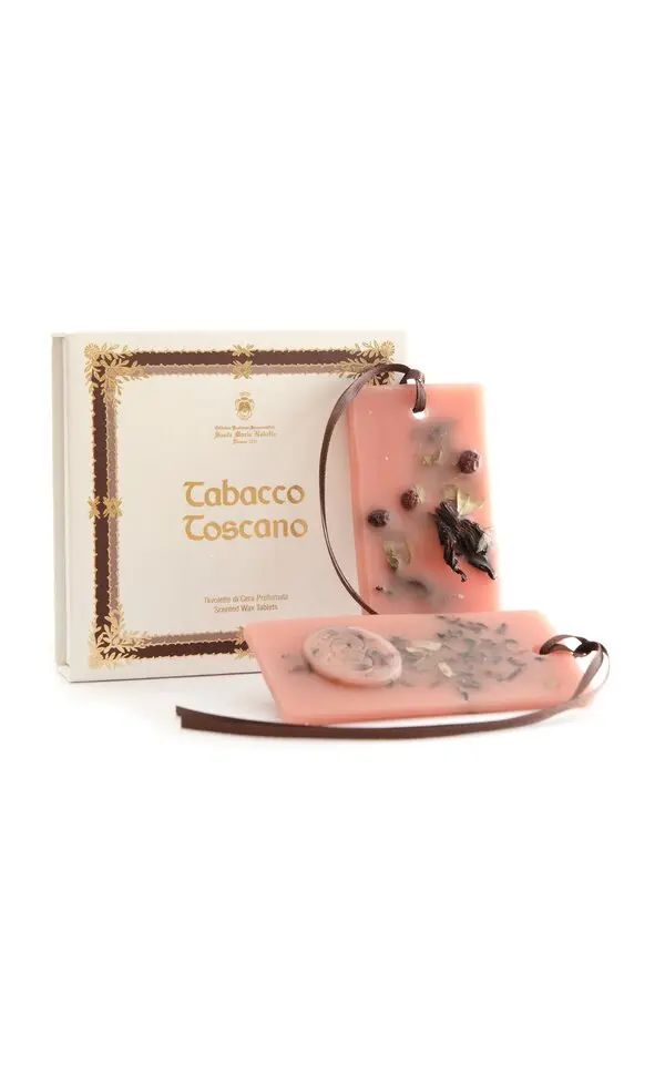 SANTA MARIA NOVELLA Set-of-two Tabacco Toscano Wax Tablets - Neutral