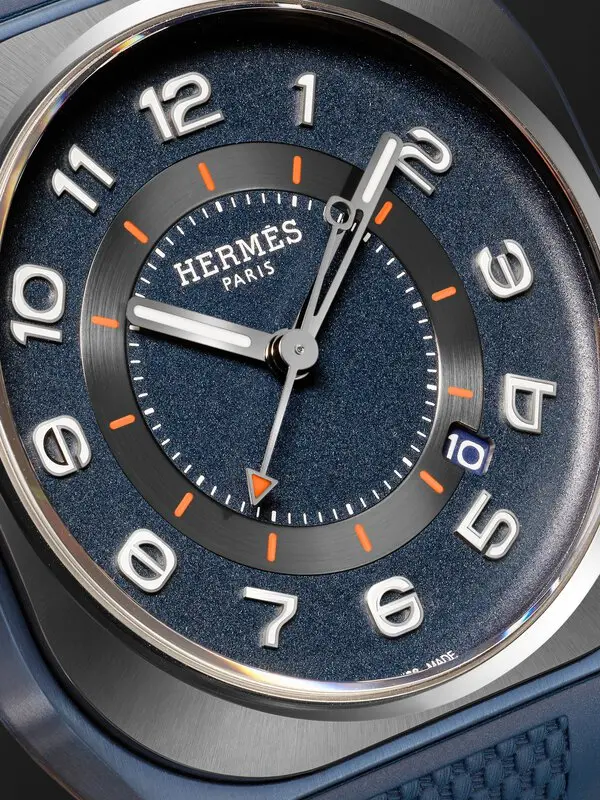 Hermès H08 Automatic 42mm Watch - Blue