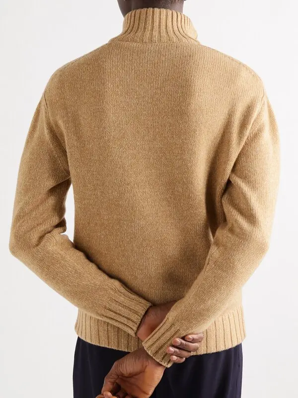 Loro Piana Cashmere Zip-up Sweater