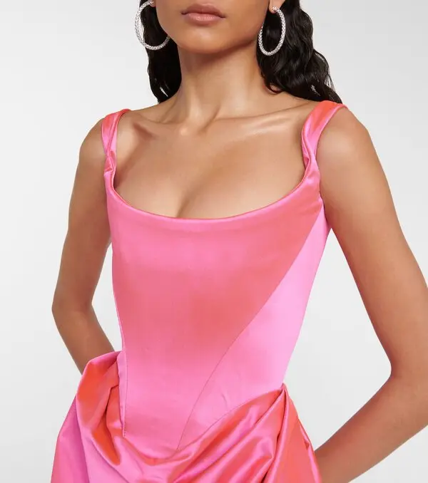 VIVIENNE WESTWOOD Camille Satin Gown - Pink