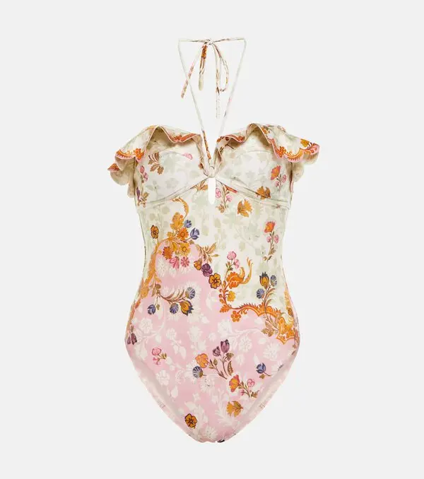 Zimmermann Laurel Floral Swimsuit