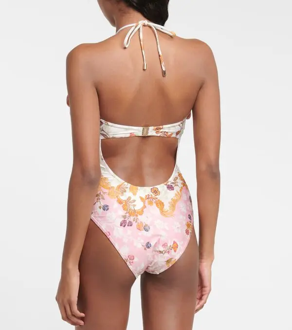 Zimmermann Laurel Floral Swimsuit