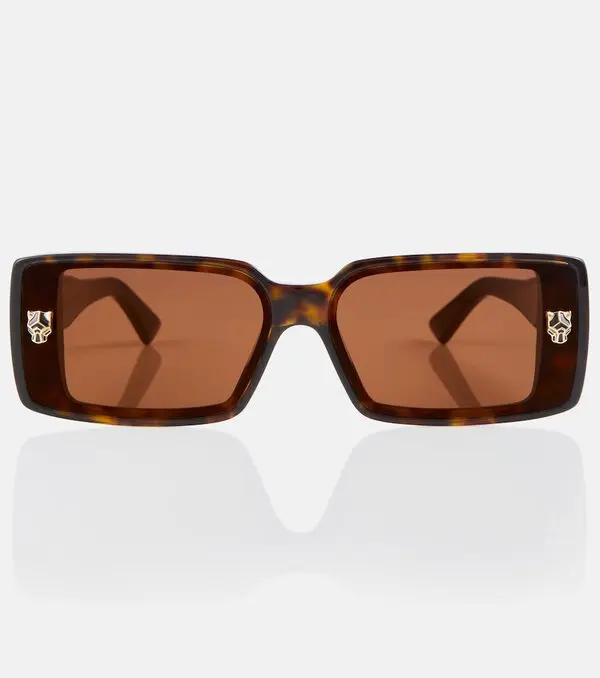 Cartier Panthère De Rectangular Sunglasses
