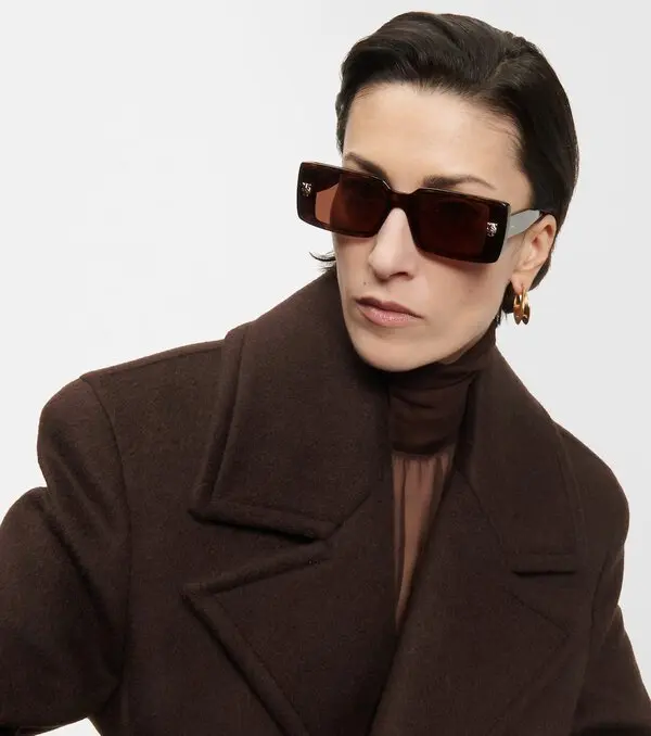 Cartier Panthère De Rectangular Sunglasses