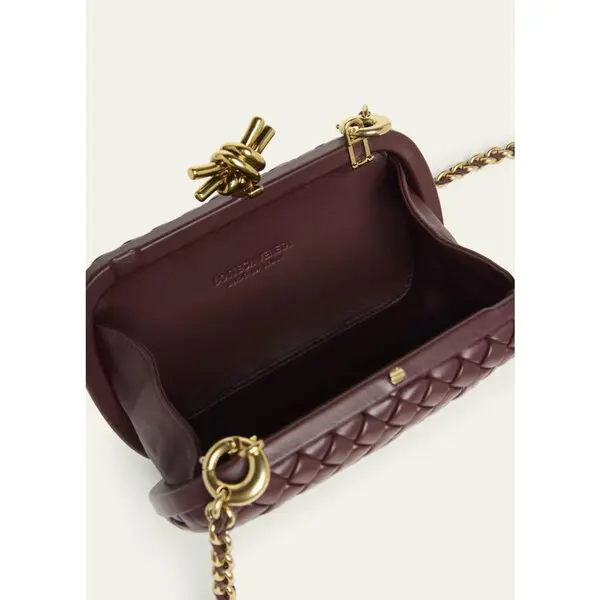 Bottega Veneta Knot Chain Bag - Fondant