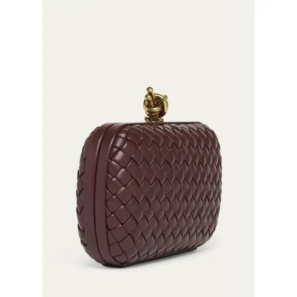 Bottega Veneta Knot Chain Bag - Fondant