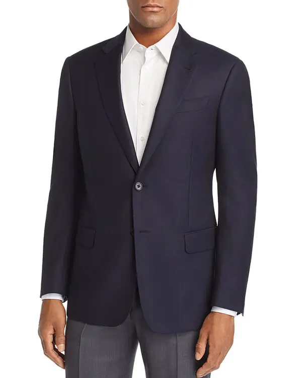 Emporio Armani Essential G Line Regular Fit Suit Jacket - Navy