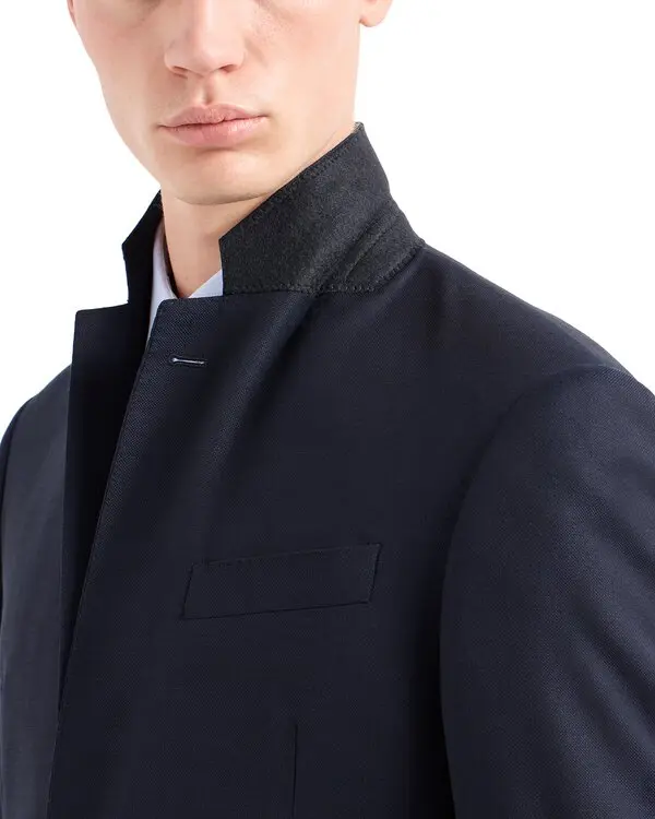 Emporio Armani Essential G Line Regular Fit Suit Jacket - Navy