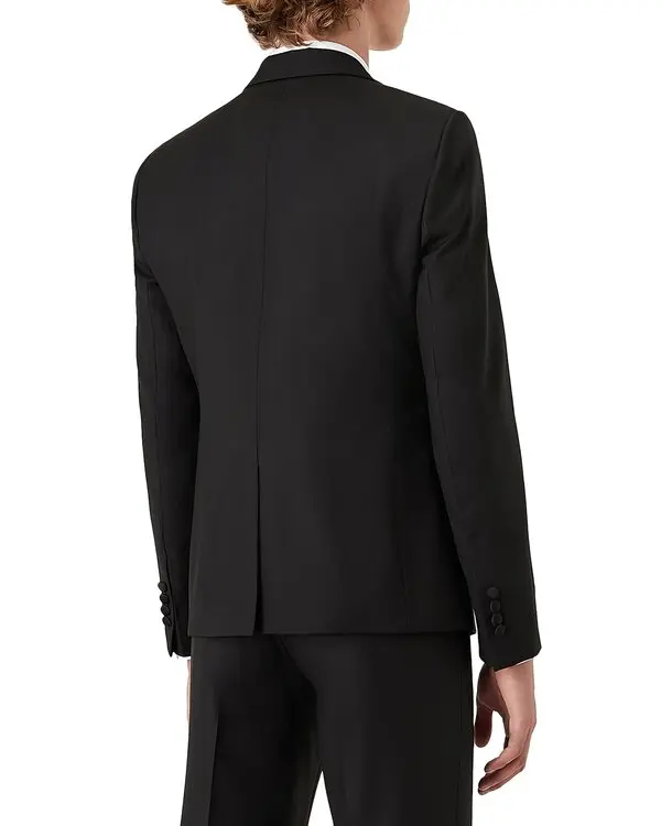 Emporio Armani Armani Essential David Line Slim Fit Suit Jacket - Black