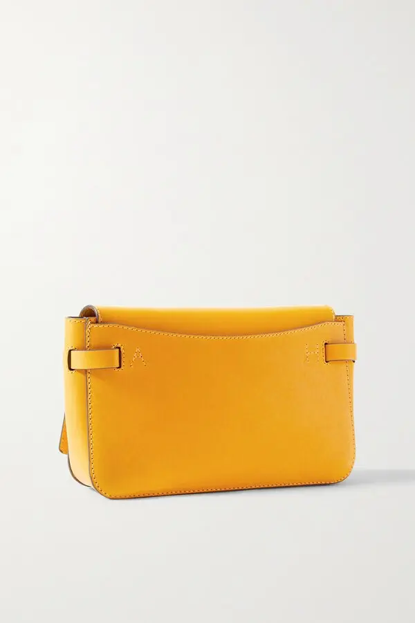 ANYA HINDMARCH Net Sustain Return To Nature Leather Clutch