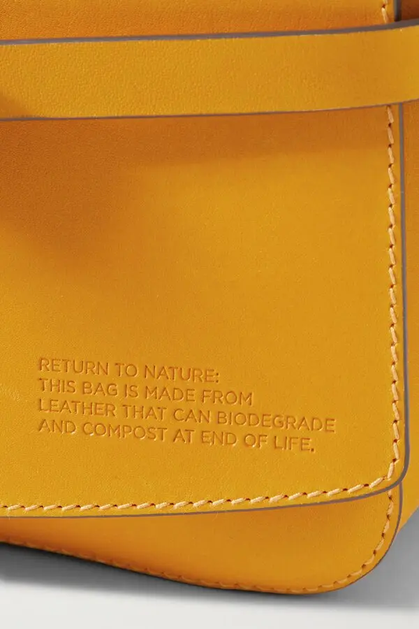 ANYA HINDMARCH Net Sustain Return To Nature Leather Clutch