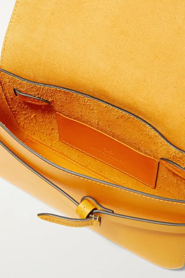 ANYA HINDMARCH Net Sustain Return To Nature Leather Clutch