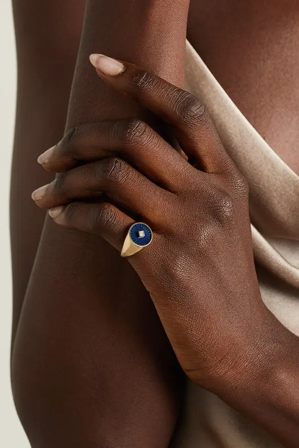 L’ATELIER NAWBAR Radiate Eternity Signet Ring