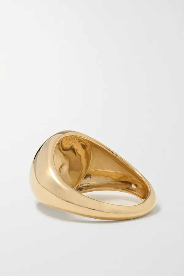 L’ATELIER NAWBAR Radiate Eternity Signet Ring
