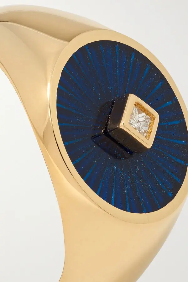 L’ATELIER NAWBAR Radiate Eternity Signet Ring