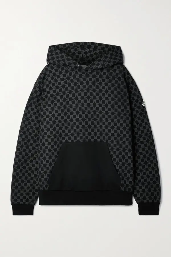 Moncler Printed Cotton Hoodie